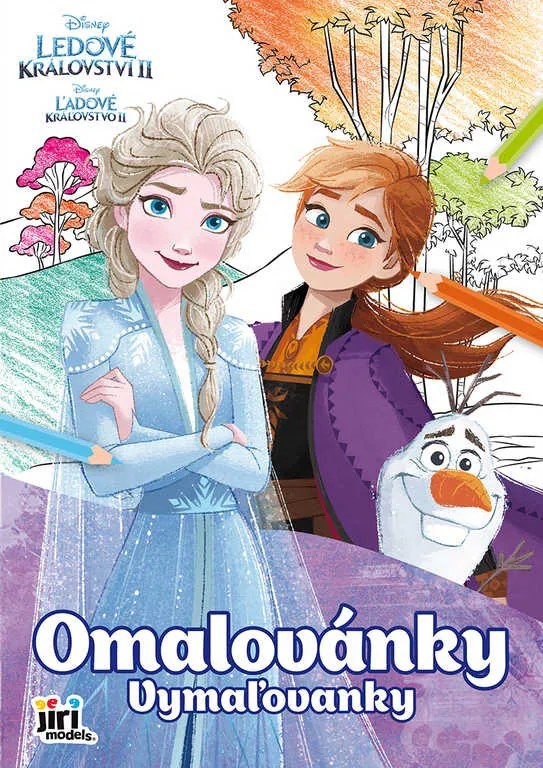 JIRI MODELS Omalovánky A4 Frozen 2 (Ledové Království) 5