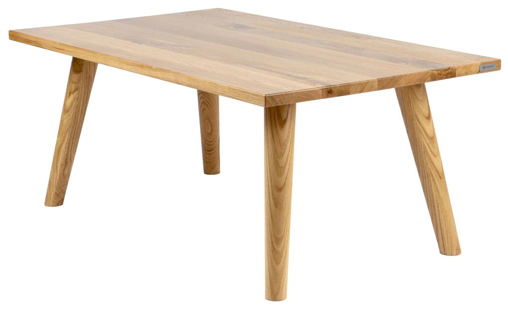 Wooded Konferenční stolek Toronto z masivu DUB Hrana stolu: Rovná