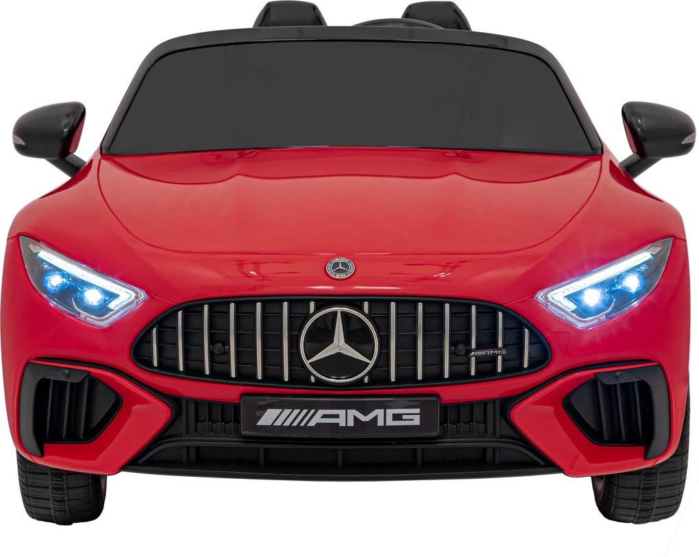 Ramiz Dětské elektrické auto Mercedes Benz AMG SL63 Červené