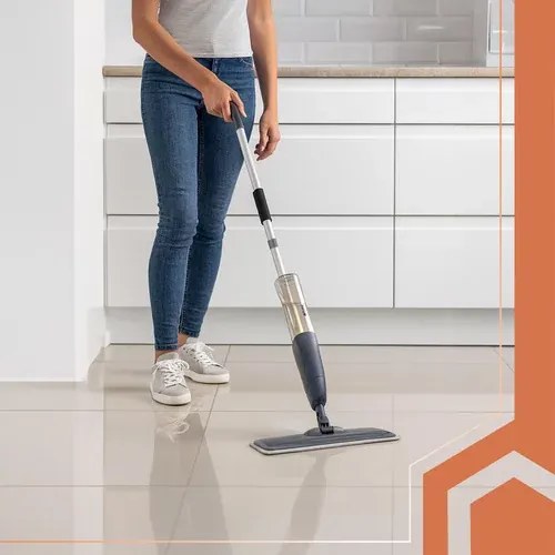 Mop z mikrovlákna s rozprašovačem 41 cm, nádrž 600 ml + 2 utěrky