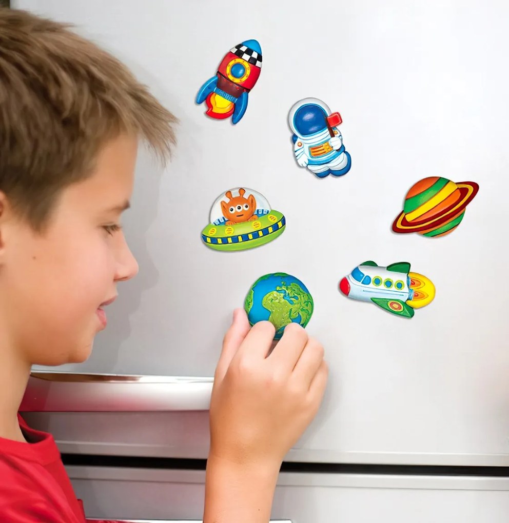 Kreativní sada DIY Vesmírné dobrodružství sádrové odlitky