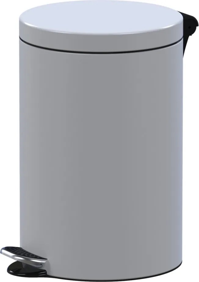 Odpadkový nášlapný koš EnpragFreedom Fresh 12l, šedá