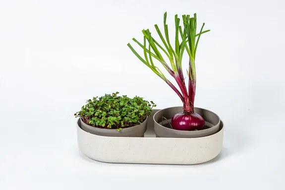 Plastia Velká farma Microgreens+Regrow - slonová kost s kávovou sedlinou 196029
