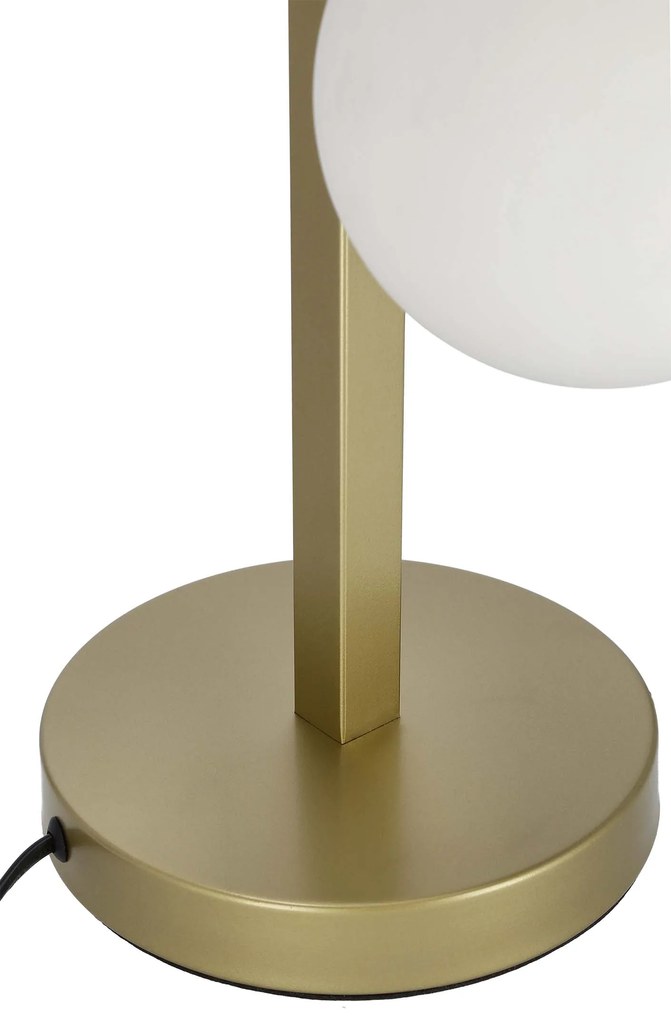 Candellux Mosazná stolní lampa Kama pro žárovku 2x G9