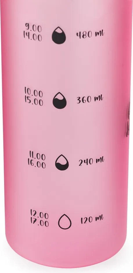 Oxybag OXY CLiCK PASTELINi - láhev na pití 600 ml, růžová