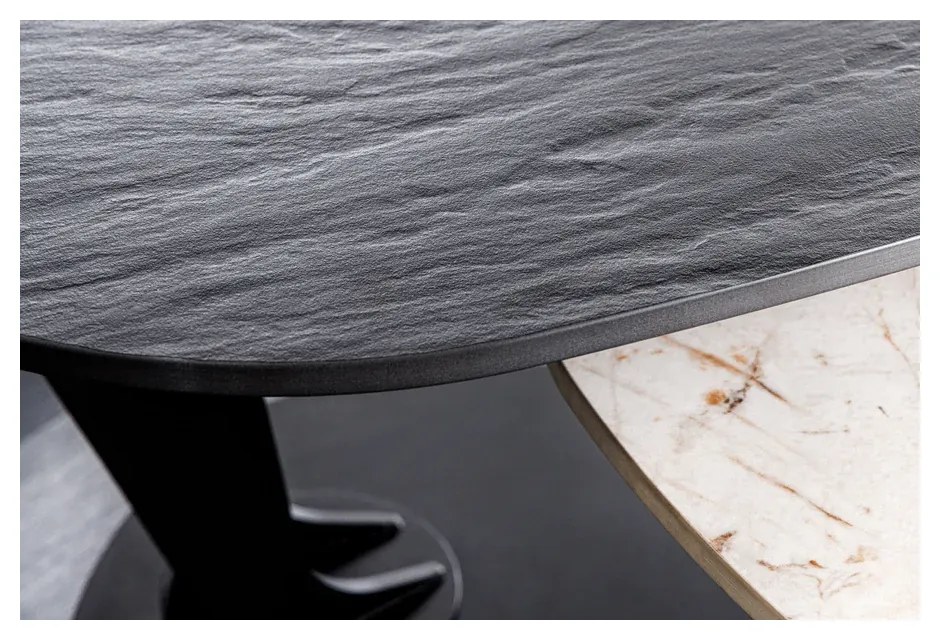 Massive home | Konferenční stolek MOVEMENT WHITE 160 CM keramika