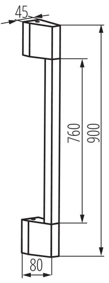 Kanlux 38894 - LED Venkovní nástěnné svítidlo YALTE LED/8W/230V 4000K IP54 černá