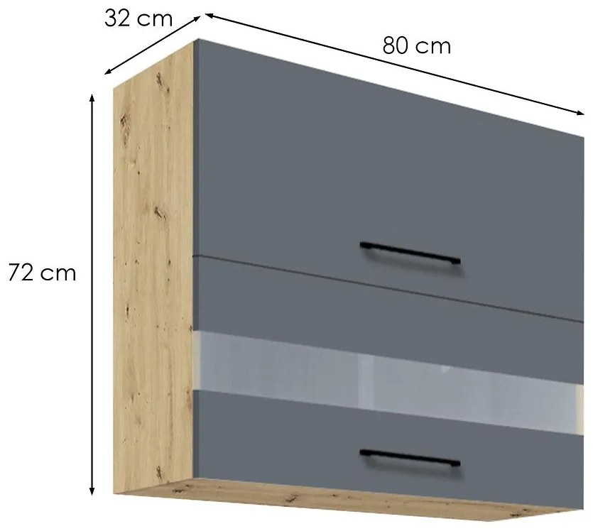 Kuchyňská Skříňka Infinity 41G GREY
