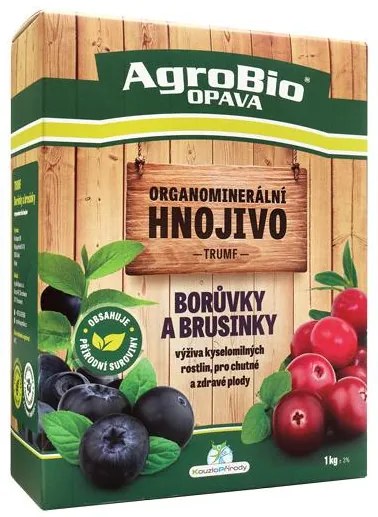 Hnojivo pro borůvky a brusinky AGROBIO Trumf 1kg