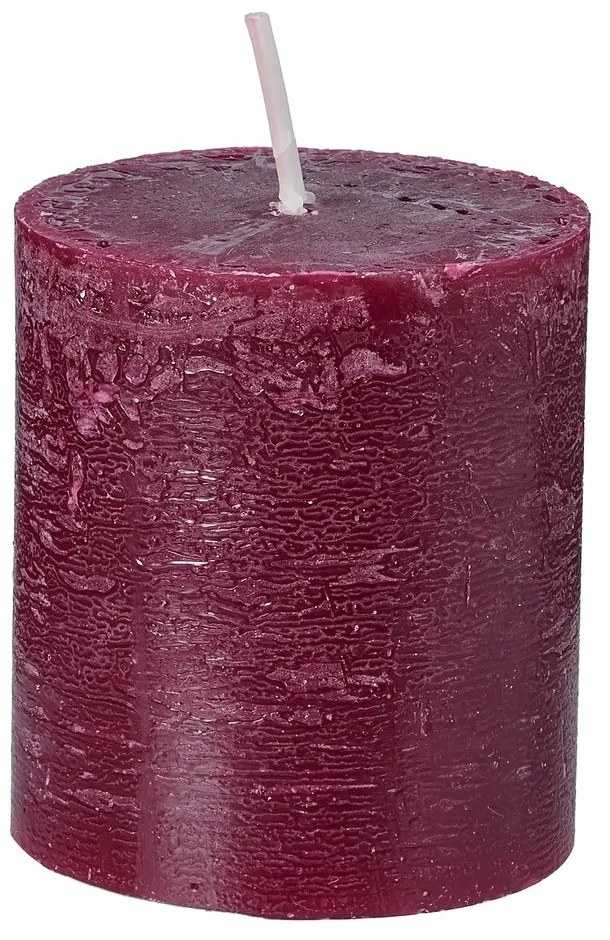 RUSTIC Svíčka 8 cm - vínová