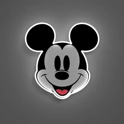 Yellowpop Disney Mickey Face