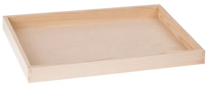 FK Dřevěný podnos - 40 x 30 x 3,7 cm