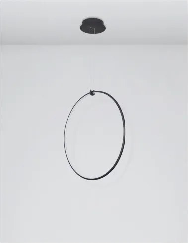 Závěsné LED svítidlo NOVA LUCE RING 27W 3000K 9820591 stmívatelné Triac
