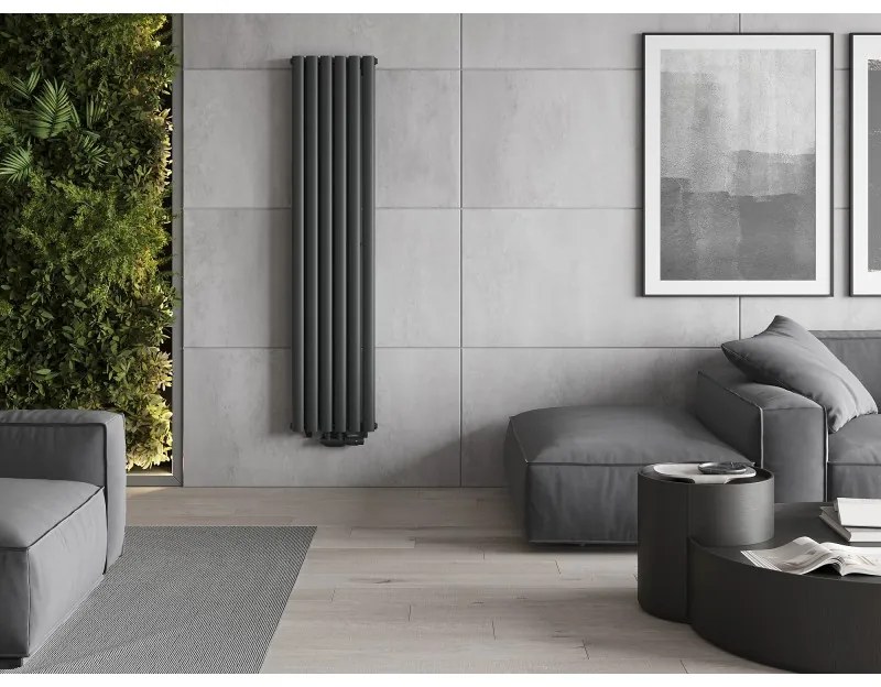 Mexen Dallas, topné těleso 1600x360 mm, 1039 W, antracitová, W214-1600-360-00-66