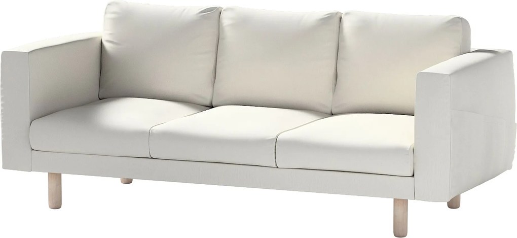 Potah na pohovku IKEA Norsborg 3-místná barva šedá látka pletený vzor