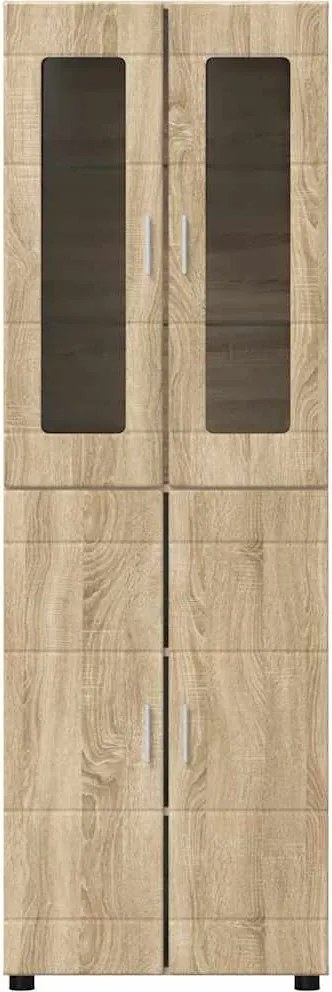 Vysoký bufet FLORIN 60 x 35 x 182 cm Sonoma dub 3397916