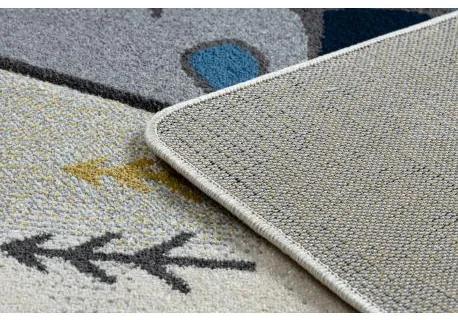 Dywany Luszczow Kusový koberec PETIT TÝPÍ STAN, šedý Rozměr koberce: 140 x 190 cm