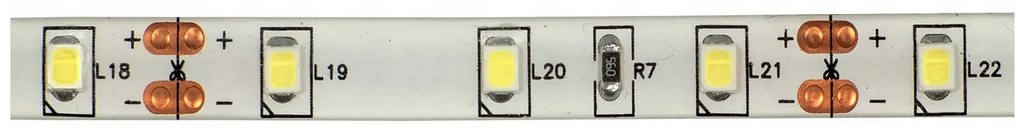 ECOLIGHT LED pásek 12V - 4,8W/m - IP63 - 5M - neutrální bílá