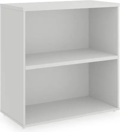 Nízká skříň SimpleOffice 80 x 40 x 80 cm, bílá