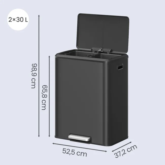 Odpadkový koš na tříděný odpad LTBB35556B02