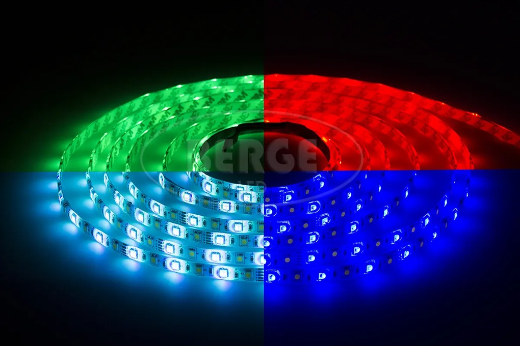 ECOLIGHT LED pásek - RGB+CW - 2,5m - 60LED/m - 14,4W/m - 1500Lm - IP65 - SADA