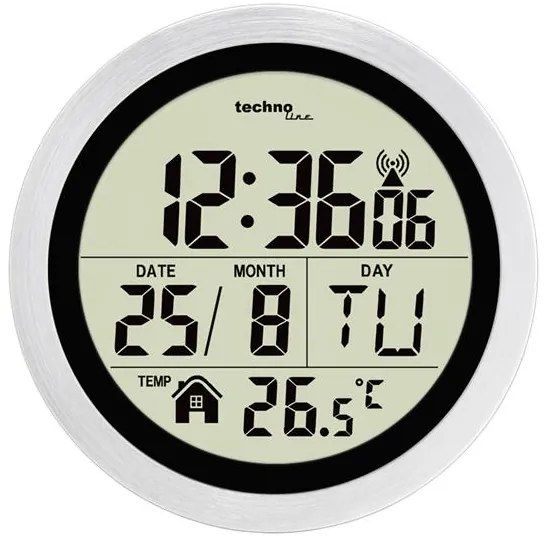 Hodiny TECHNO LINE WT 3005 DCF do koupelny