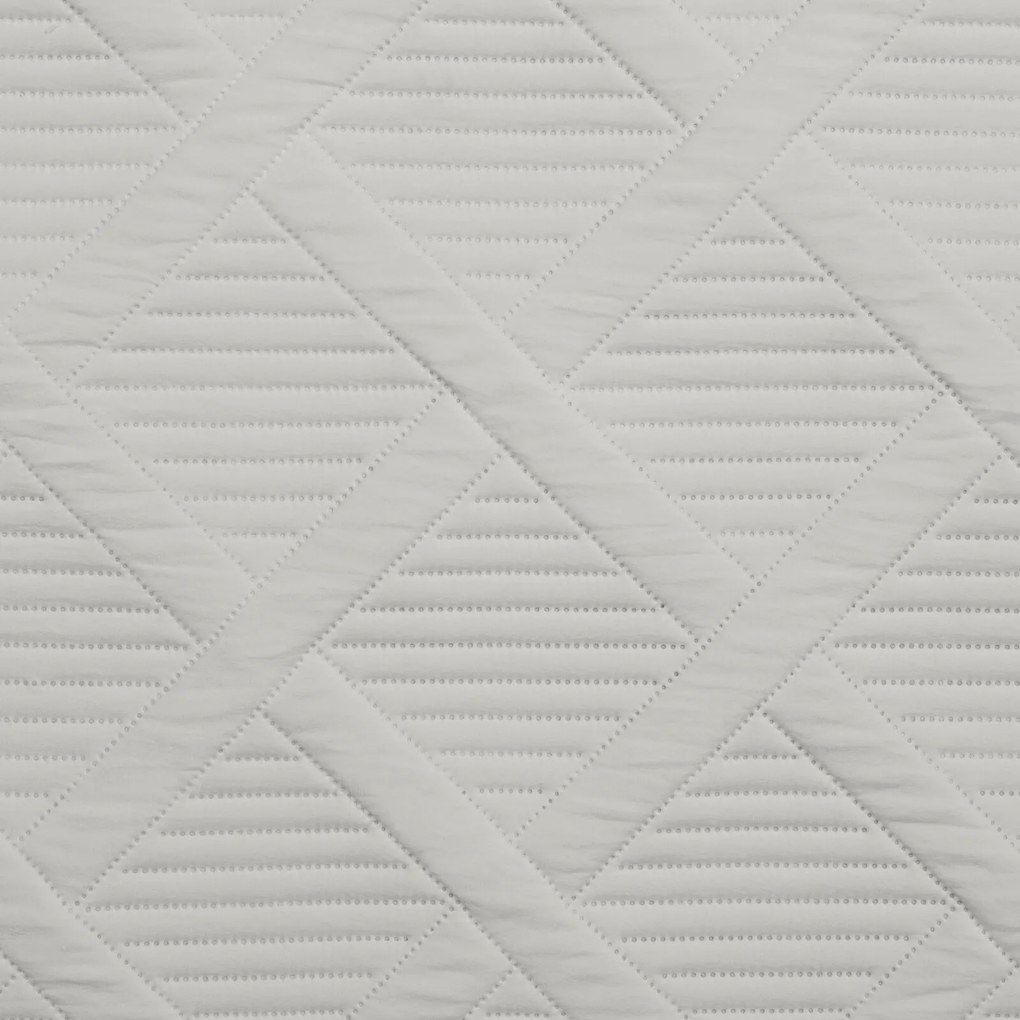 PŘEHOZ NA POSTEL ALARA5 170X210 CM STŘÍBRNÝ