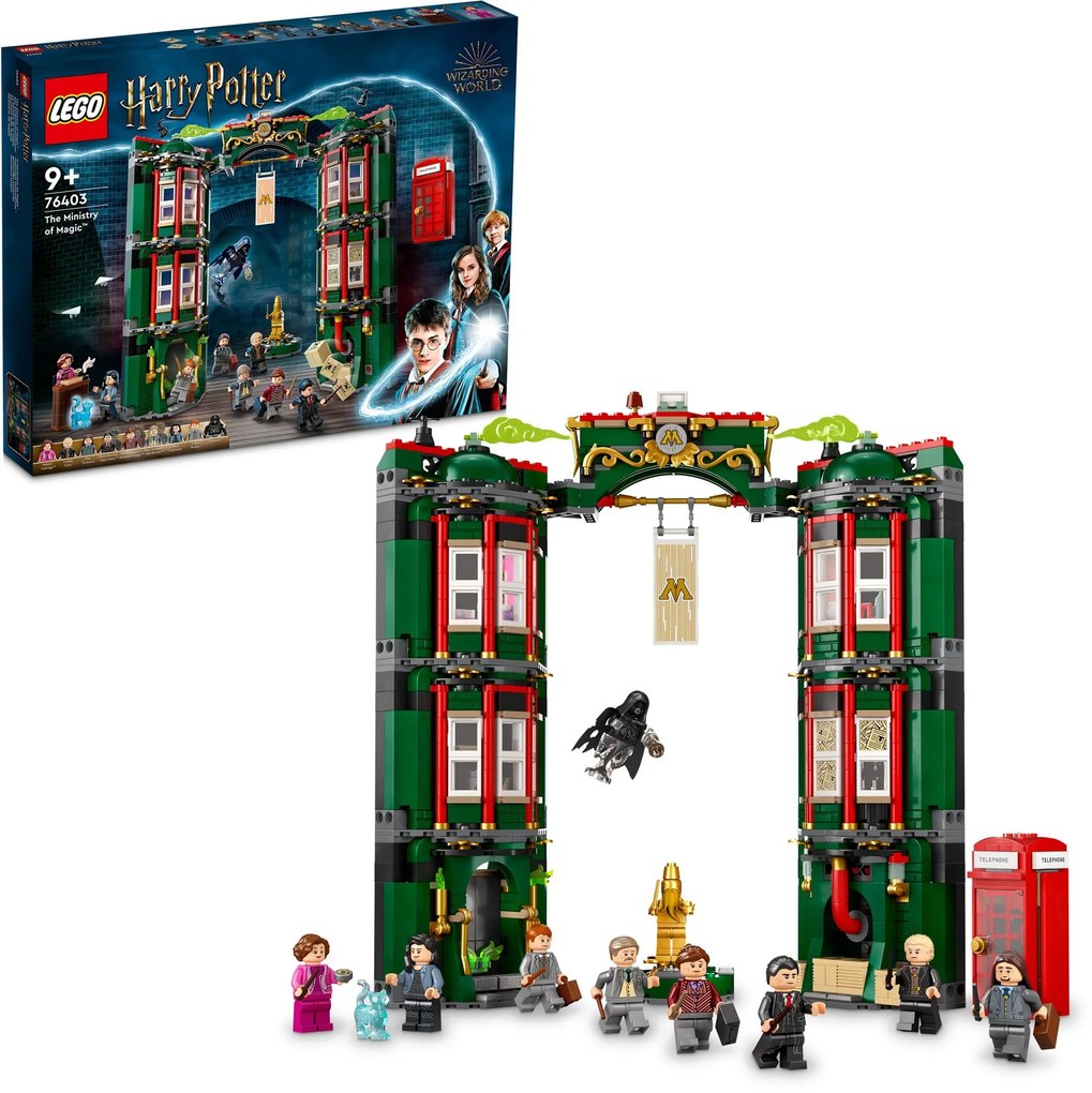 Lego stavebnice lego harry potter 76403 ministerstvo kouzel