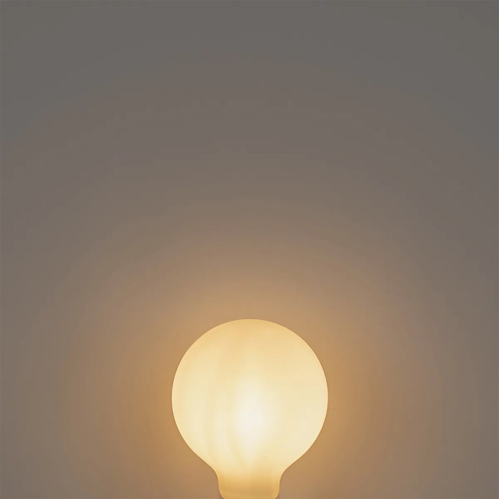 Sada 5 LED žárovek E27 G95 matných, 3-krokově stmívatelných, 5W 550 lm 2700K