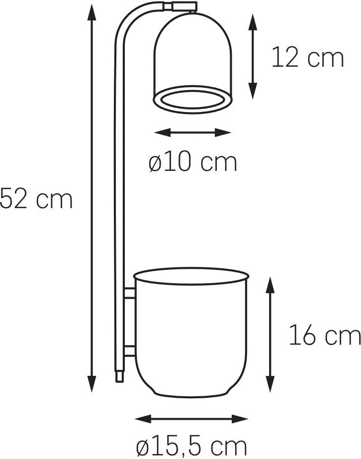 Stolní lampa Botanica korálová