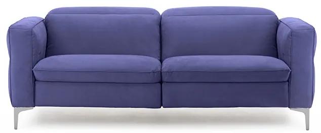 Pregio Italia sofa&relax Luxusní italská pohovka HAPPY Provedení: 3 místná, Vzorník látek: tekno fibra 18 avio blue