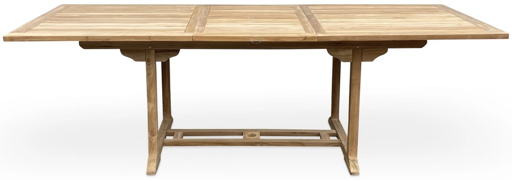 Noela Dřevěný zahradní nábytek Faisal I. teak set 1+8