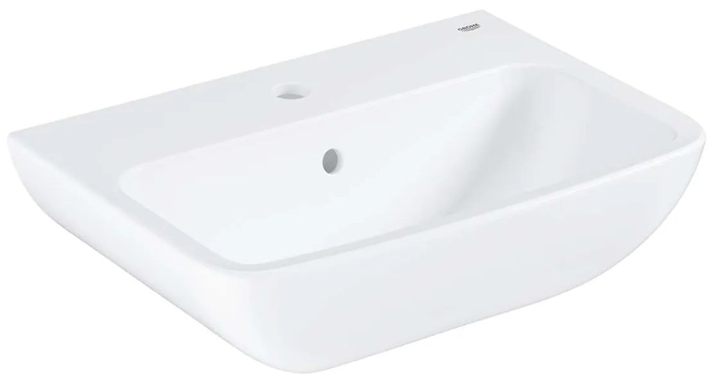 Grohe Start Edge - Umyvadlo 55x40 cm, s přepadem, otvor pro baterii, alpská bílá 39949000