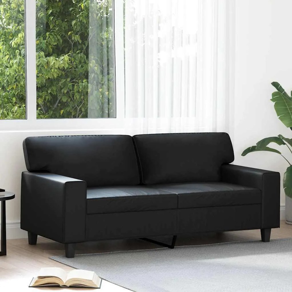 vidaXL 2místná pohovka 140 cm umělá kůže [359417] Barva: krémová
