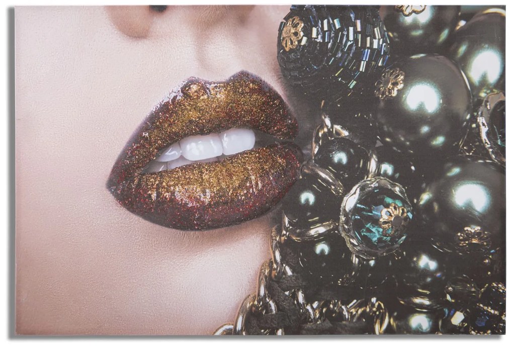 Mauro Ferretti Obraz na plátně BEAUTIFUL LIPS 120X3,8X80 cm