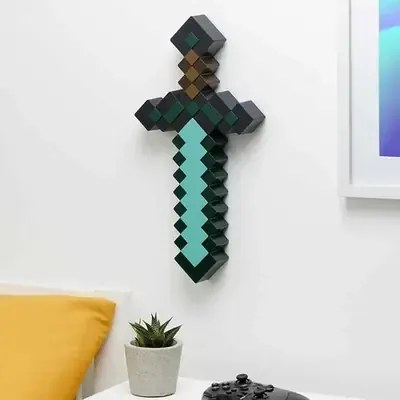 Paladone Diamond Sword Light Minecraft / Stolní lampa / 3x AAA