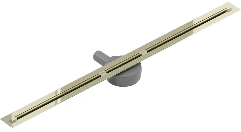Mexen Flat 360° Super Slim lineární odtok rotační 100 cm, Zlatá - 1551100