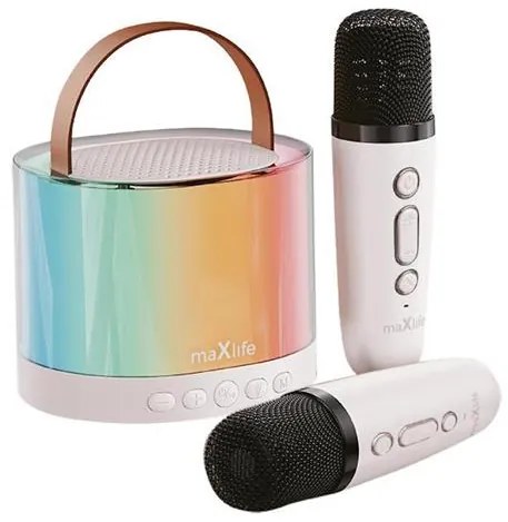 Karaoke set MAXLIFE MXKS-200 White