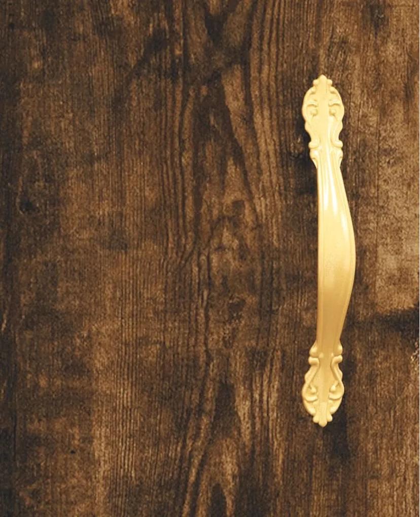 vidaXL Nástěnná skříňka 69,5 x 34 x 90 cm kompozitní dřevo [835015] Barva: bílá s vysokým leskem