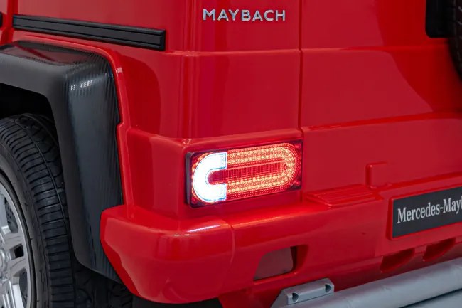 Elektrické autíčko Mercedes Benz MAYBACH G650 červené