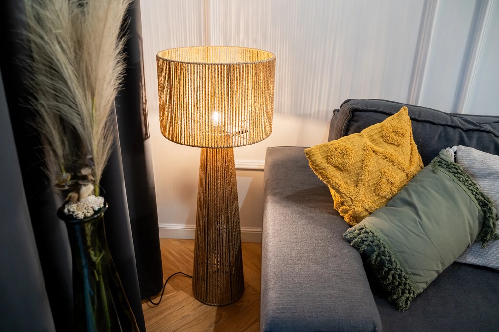 Stojací lampa boho ADRIA, výš, 97 cm