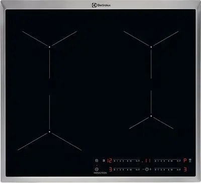 Electrolux EIT60443X černá / Indukční varná deska / 4 plotny / DirectT