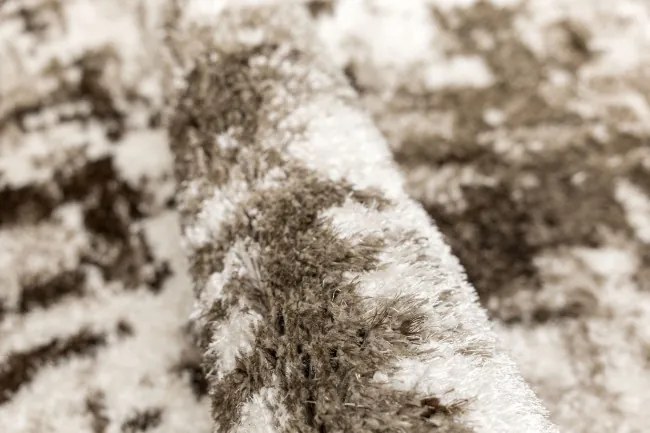 Koberec Shaggy Puffy P149 béžový / hnědý