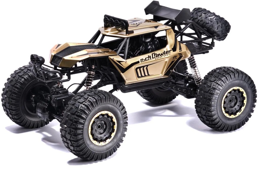 Rc auto rc auto rock crawler 2.4ghz 1:8 51cm zlatý