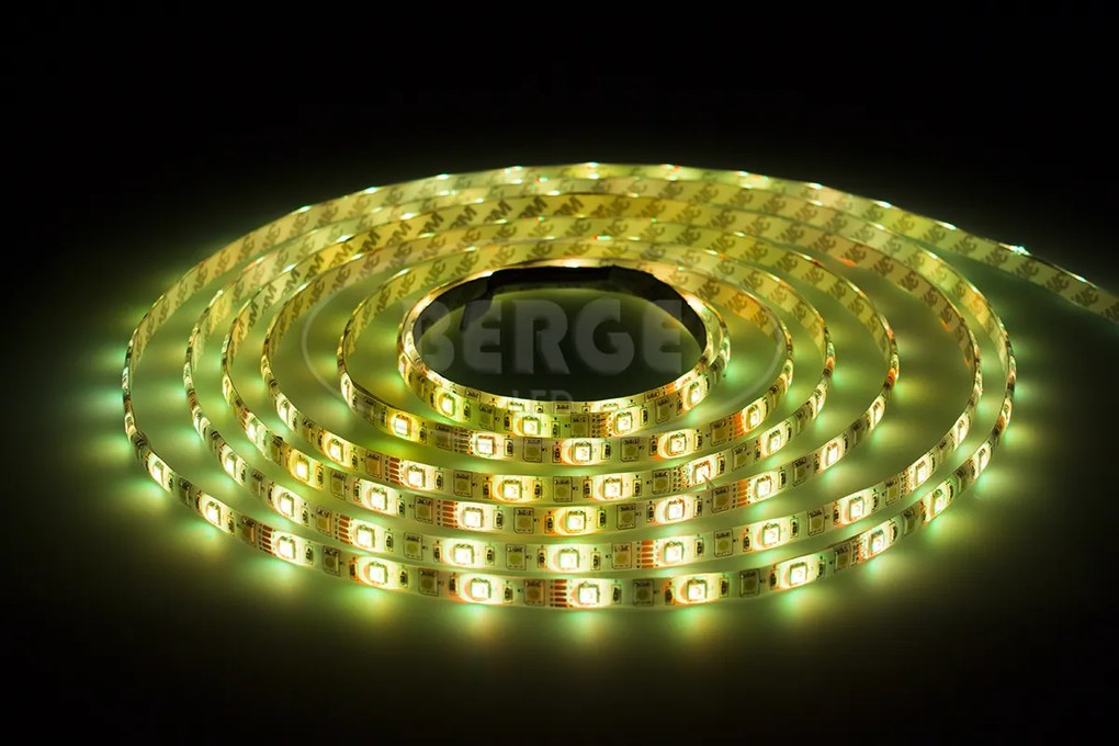 BERGE LED pásek - SMD 5050 - RGB+CW - 5 m - 60 LED/m - 14,4 W/m - IP20