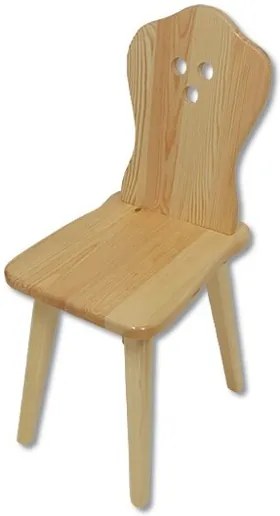 Drewmax KT110 dřevěná židle masiv borovice