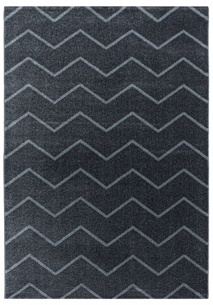 Ayyildiz, Kusový koberec Rio 4602 grey, 80x250, šedá, kancelář