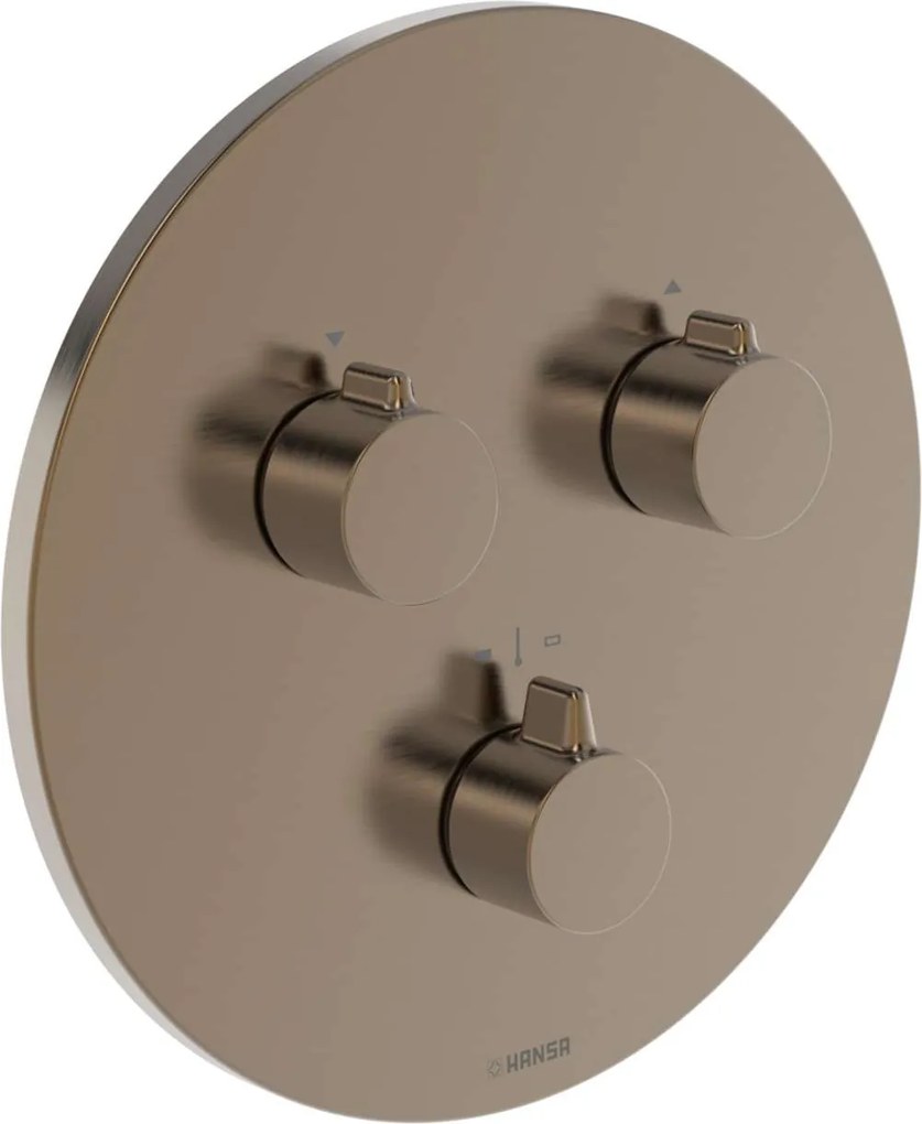 Hansa EasyMix - Baterie pod omítku, pro 2 spotřebiče, broušený bronz 8872905281