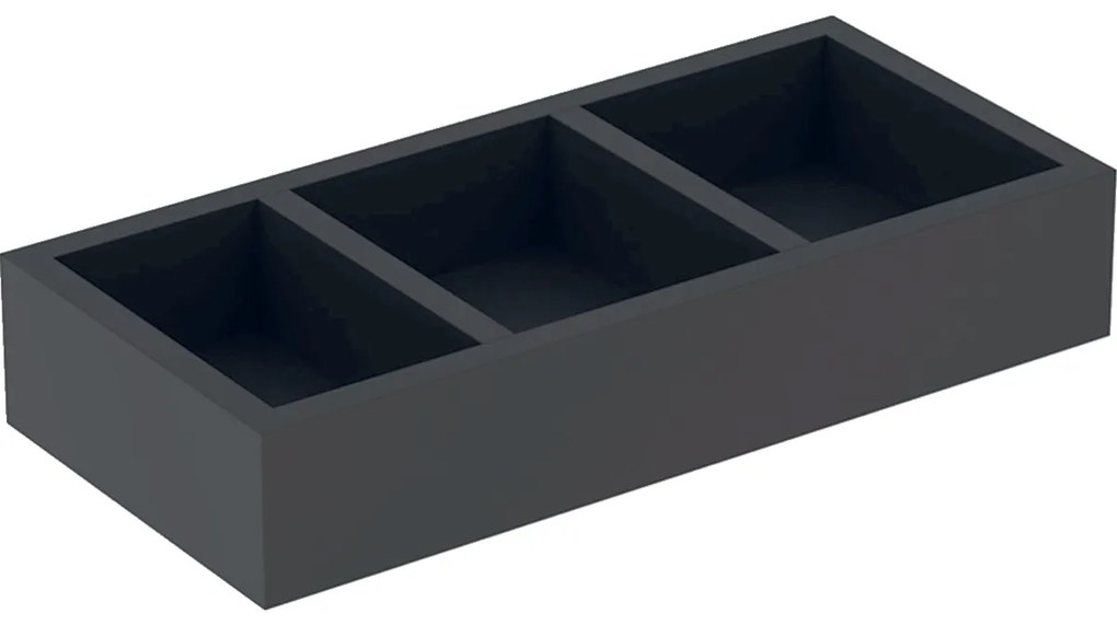 Geberit Selnova Square - Organizér do zásuvky 323x59x150 mm, lávová 500.677.00.1