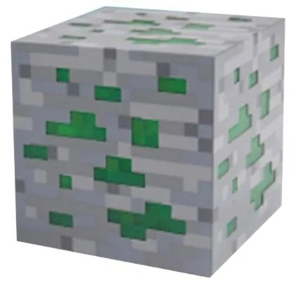 LED lampa, noční světlo - Minecraft kostka Barva: zelená